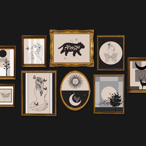 Boho Wall Art - Etsy