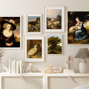 English Cottage Gallery Wall Set of 10 of Prints English Manor Print ...