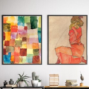 Burnt Orange Art Gallery Wall Set of 10 Prints Earth Tone Wall Art ...