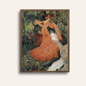 Burnt Orange Art Gallery Wall Set of 10 Prints Earth Tone Wall Art ...