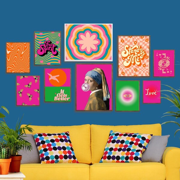 Colorful Posters - Etsy