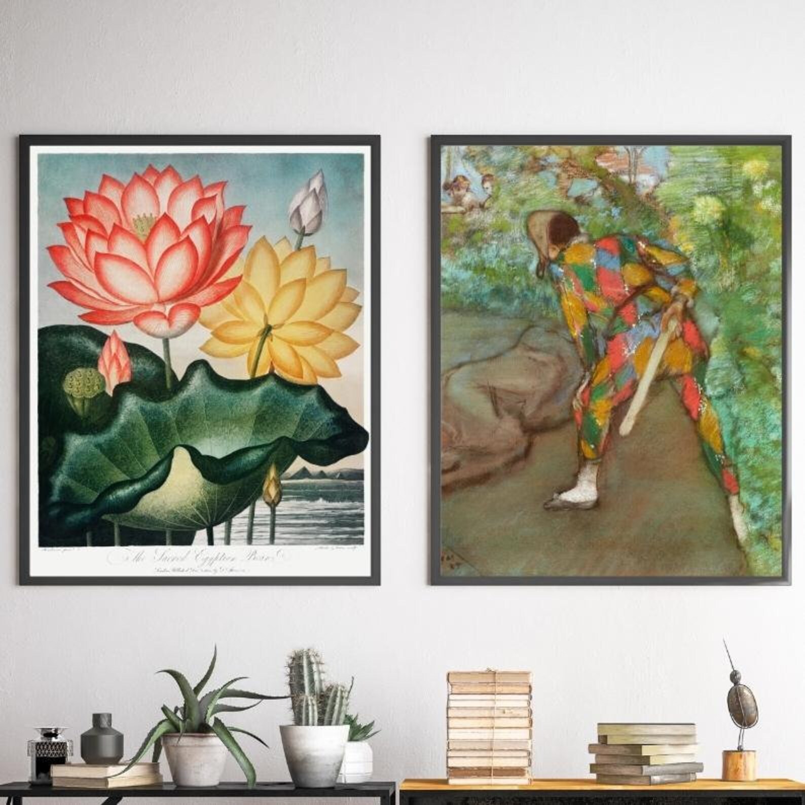 Orange&green Gallery Wall Set of 10 Prints,eclectic Maximalist Wall Art ...
