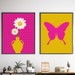 Colorful Retro Gallery Wall Set of 6 Prints Funky Wall Art - Etsy