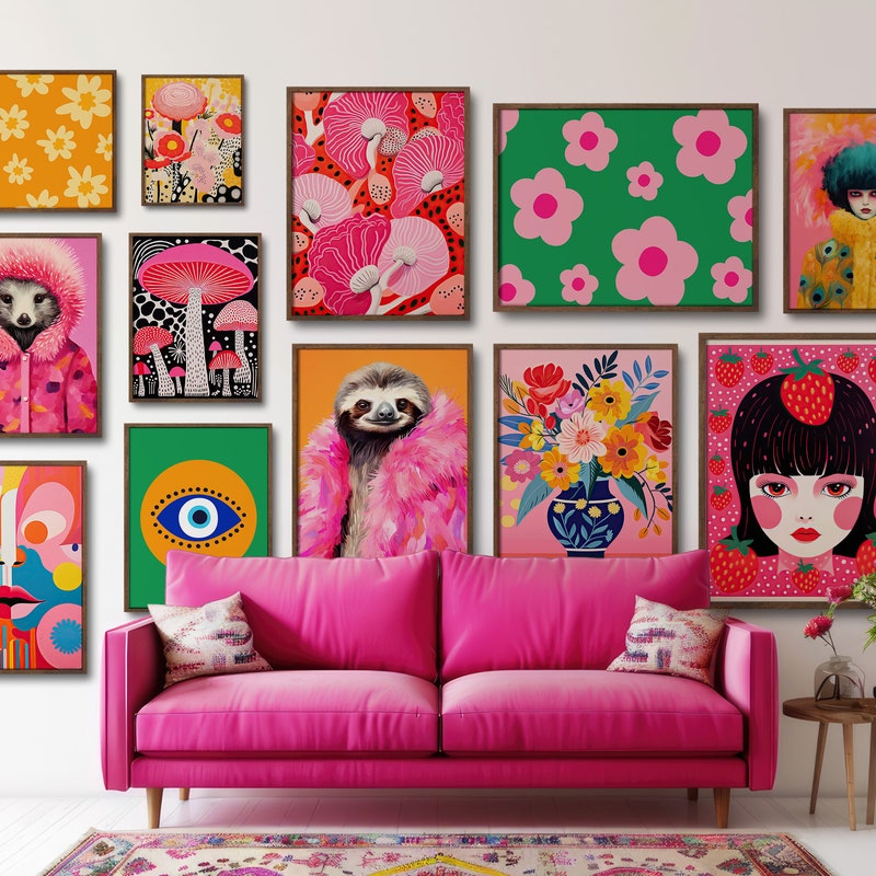 Funky Wall Art - Etsy