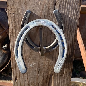 Horseshoe Cowboy Hat Hangers Horseshoe Hat Rack - Etsy
