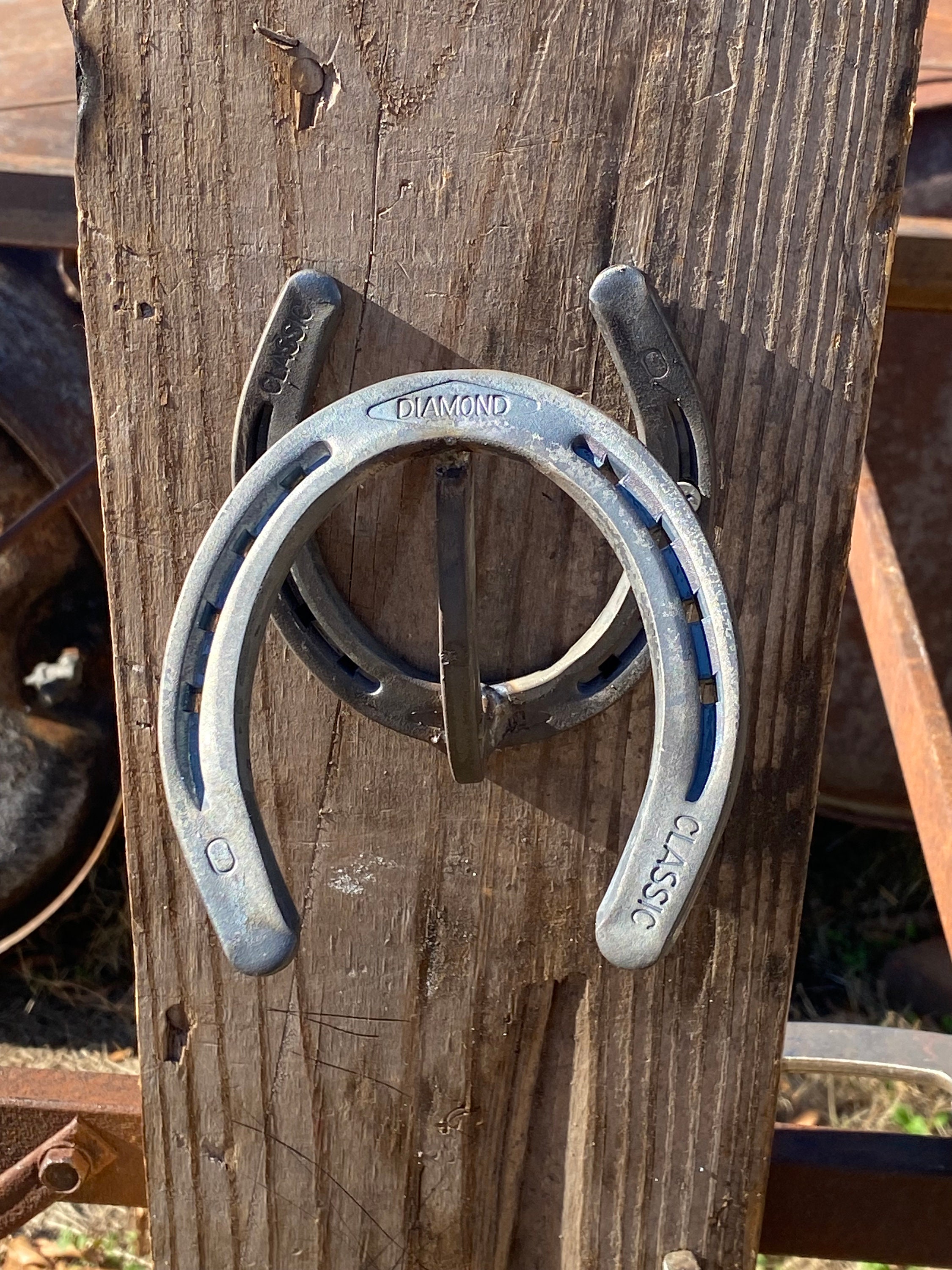 Horseshoe Cowboy Hat Hangers Horseshoe Hat Rack - Etsy