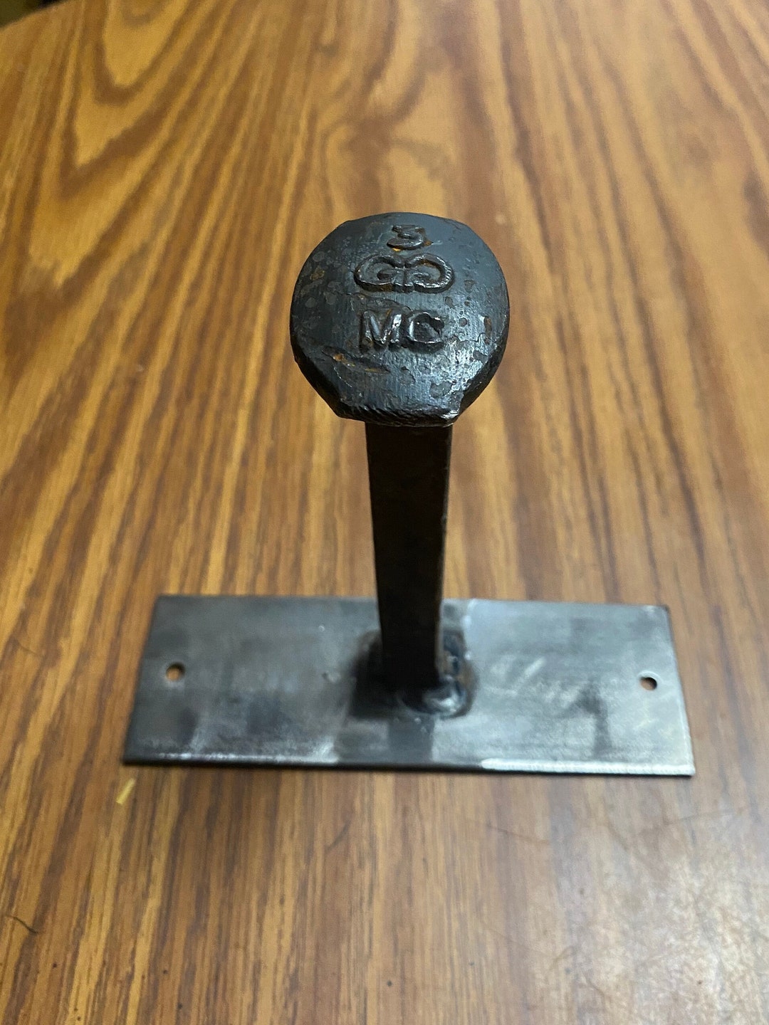 Railroad Spike Wall Hook Hanger - Etsy