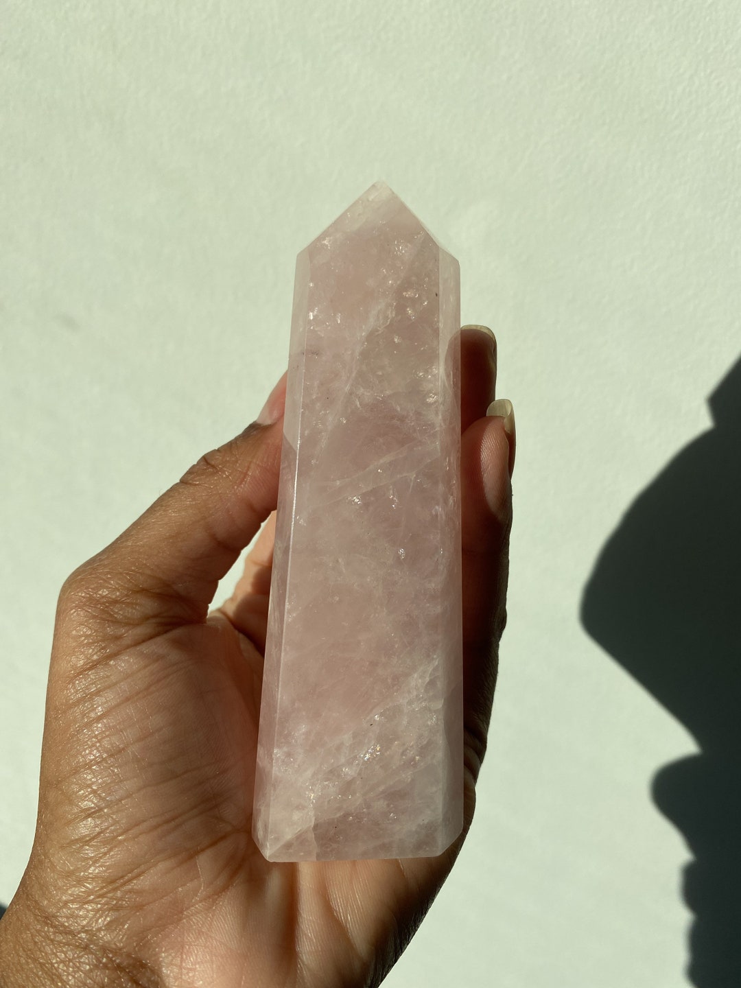 Rose Quartz Tower | Crystal Tower | Rose Quartz Tower | Quartz Crystal ...