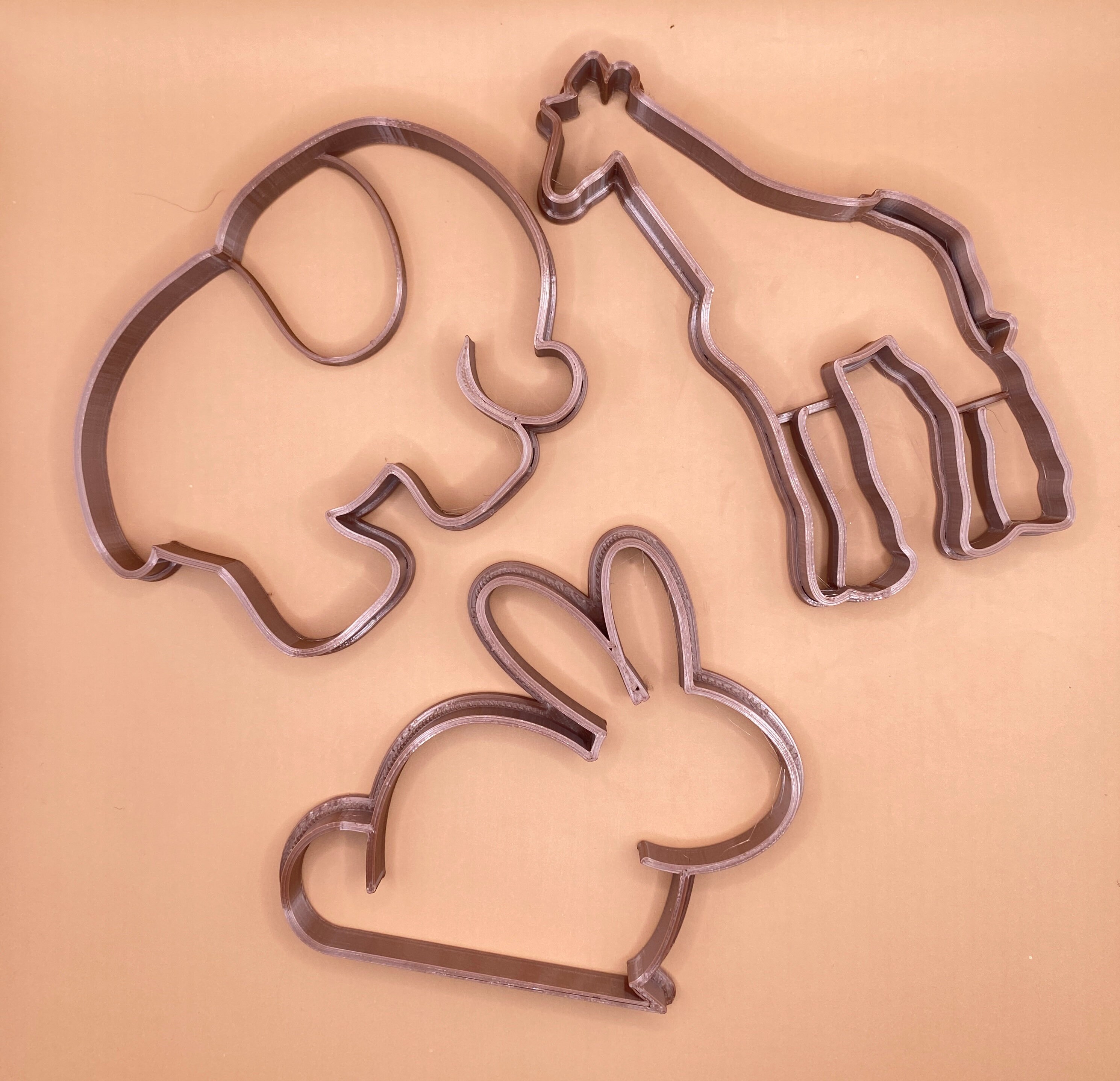Animal Clay, Cookie and Play Dough Cutters, Giraffe Play Dough Cutter ...
