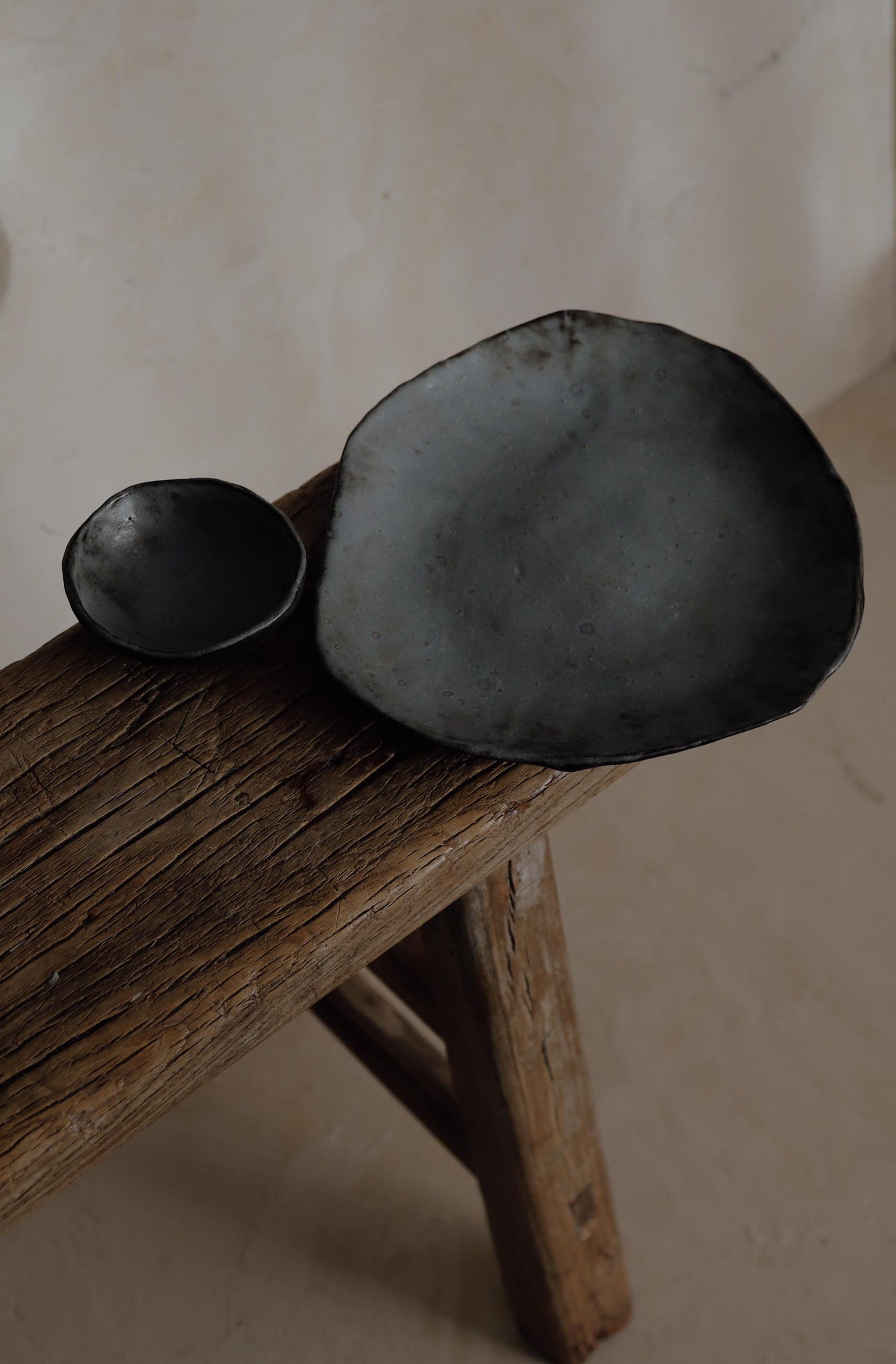 Handmade Organic Stoneware Custom Dinnerware Set Robins Egg– Rustic ...