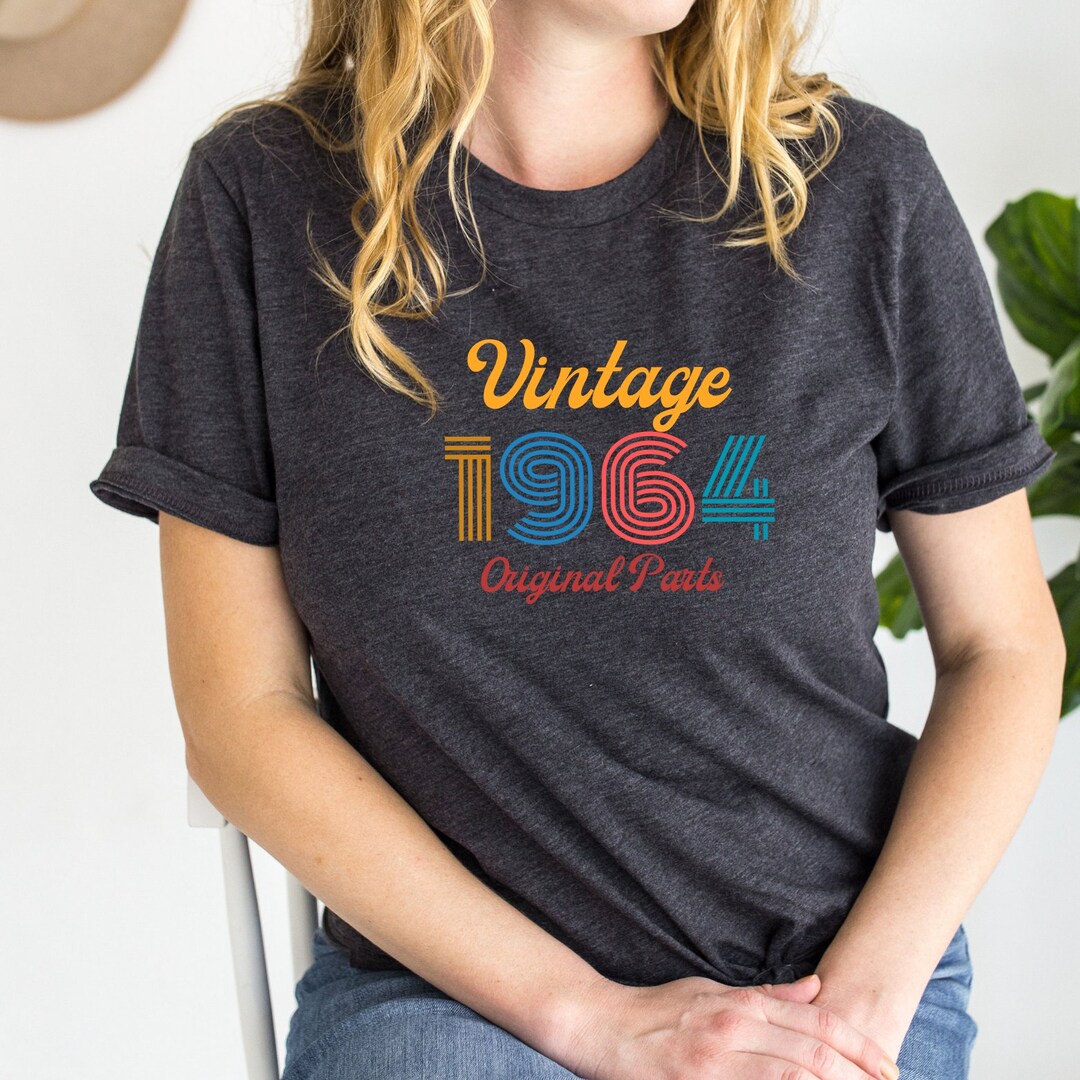 1964 Birthday Shirt, 60th Gifts, Grandma Birthday, Mum Birthday Gift ...