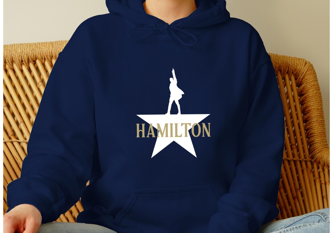 Hamilton Hoodie, American Musical Top, Music Lover Jumper, Hamilton ...
