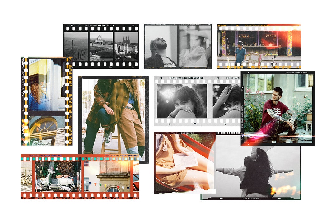 Film Frame 35mm Film Effect Overlays Film Borders Film Frame Png PNG ...