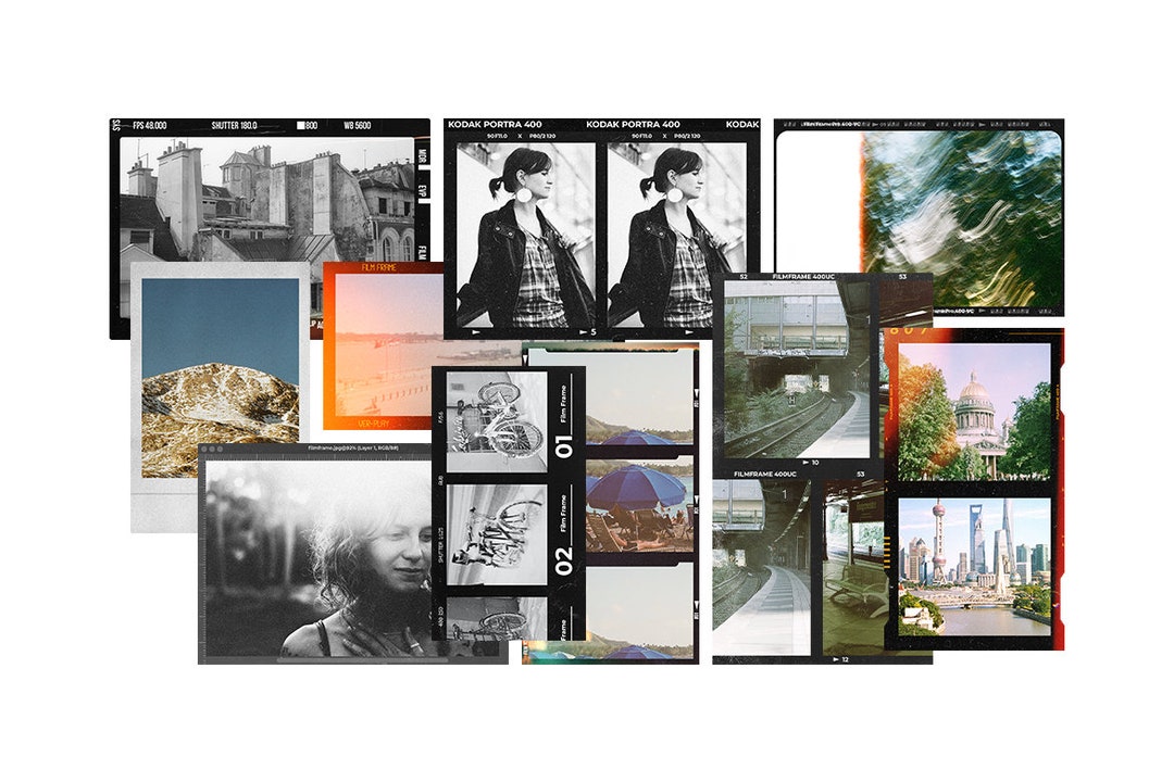 Film Frame 35mm Film Effect Overlays Film Borders Film Frame Png PNG ...