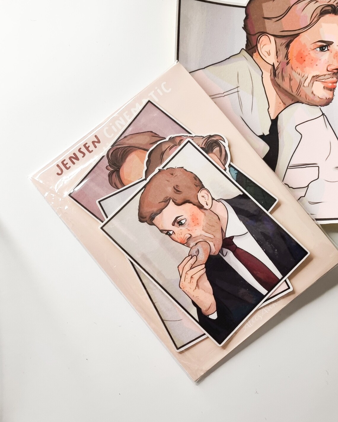 Jensen Ackles Cinematic Universe Sticker Pack - Etsy