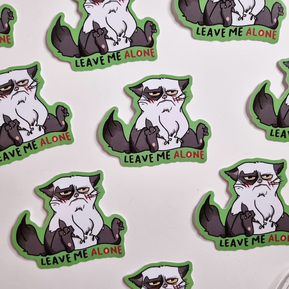 Grumpy Cat Leave Me Alone