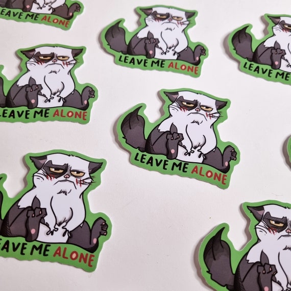 Grumpy Cat Leave Me Alone