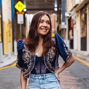 Traditional Filipiniana Maria Clara Alampay With Black Skirt - Etsy Canada