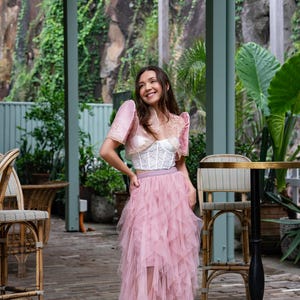 Nene (blush Pink) | Mestiza Bolero | Authentic Filipiniana Attire ...