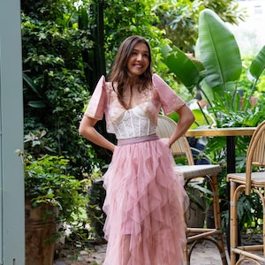 Nene (blush Pink) | Mestiza Bolero | Authentic Filipiniana Attire ...