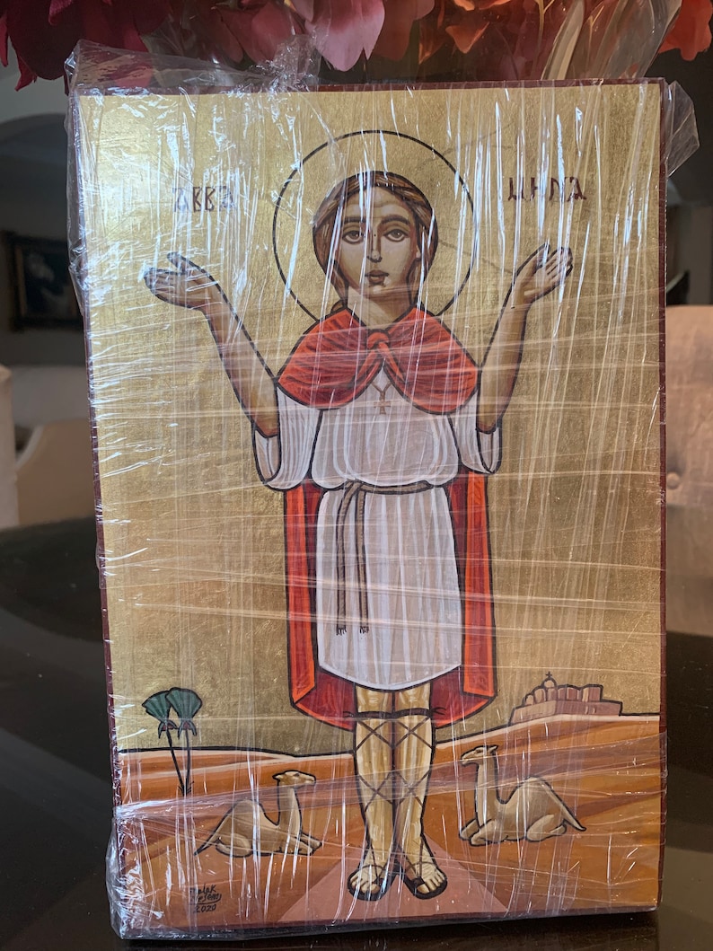 Icons Coptic Orthodox Authentic Tasoni Sawsan - Etsy