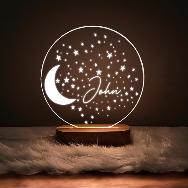 Acrylic Night Light - Etsy