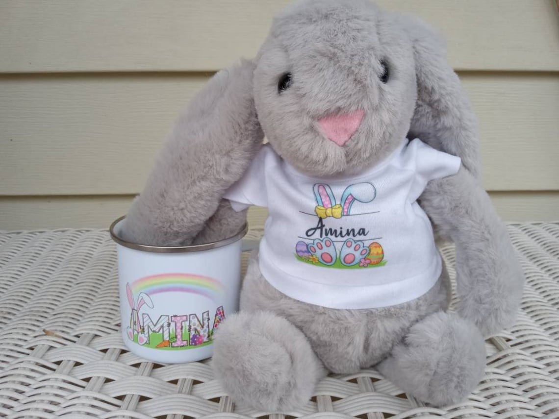 Personalized Easter Basket for Kids, Personalized Easter Gift for Kids ...