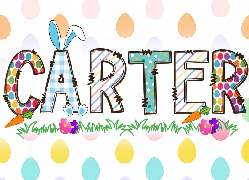 Personalized Easter Basket for Kids, Personalized Easter Gift for Kids ...