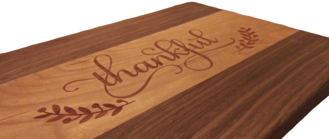 Thanksgiving Engraved Personalized Cutting Board, Thanksgiving Gift ...