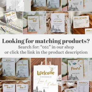 Magic Wedding Invitation Suite Wizard Inspired Wedding Invite With ...