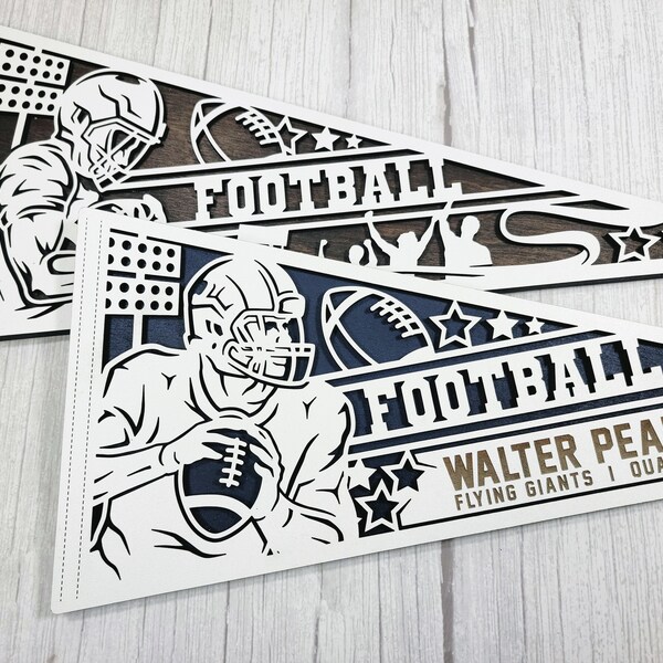 Personalized Sports Pennant - Etsy