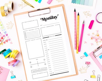 Accountability Planner - Etsy