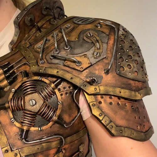 Steampunk Armor Shoulder Armor Steampunk Clothing - Etsy