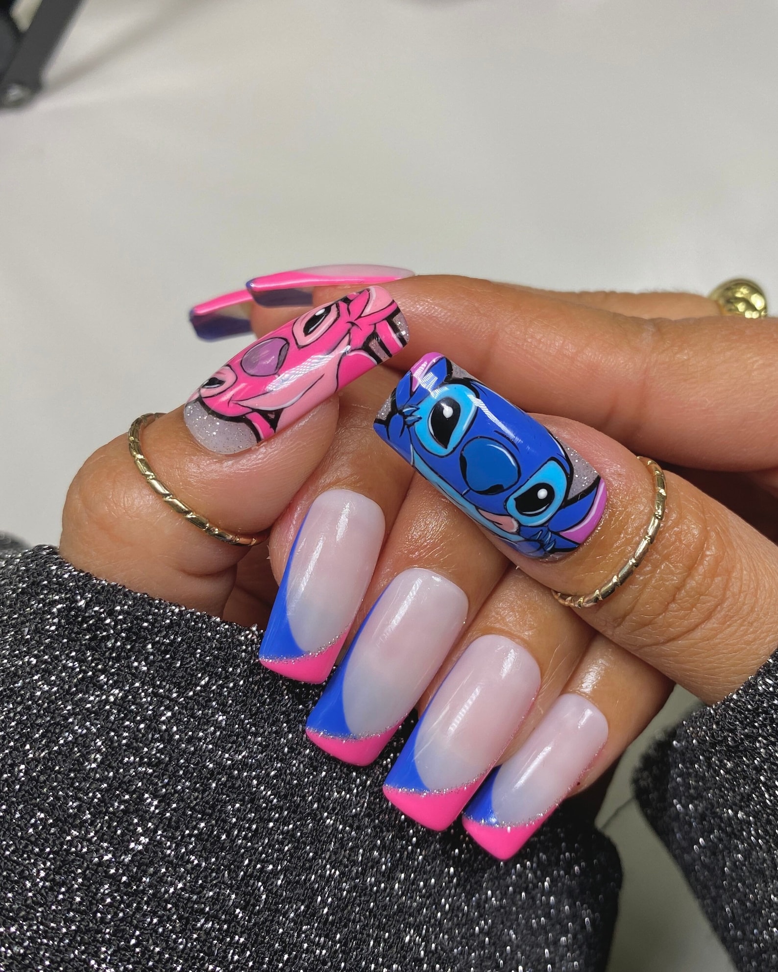 Angel & S Nails/ S and Angel Press on Nails - Etsy