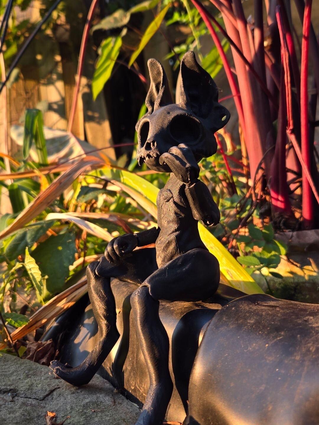 Creepy Articulated Misfits BJD Fully Posable Devil Rat Misfit Friend ...