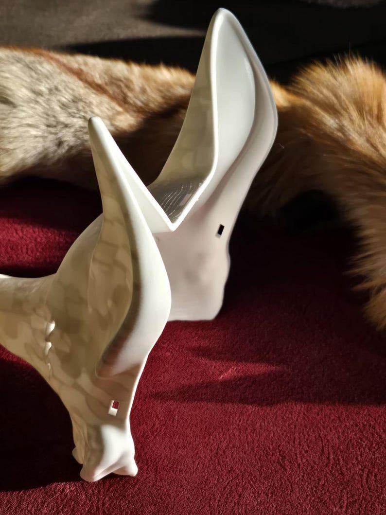 3-eyed Kitsune Mask | Limited Quantity | Customizable & Paintable ...