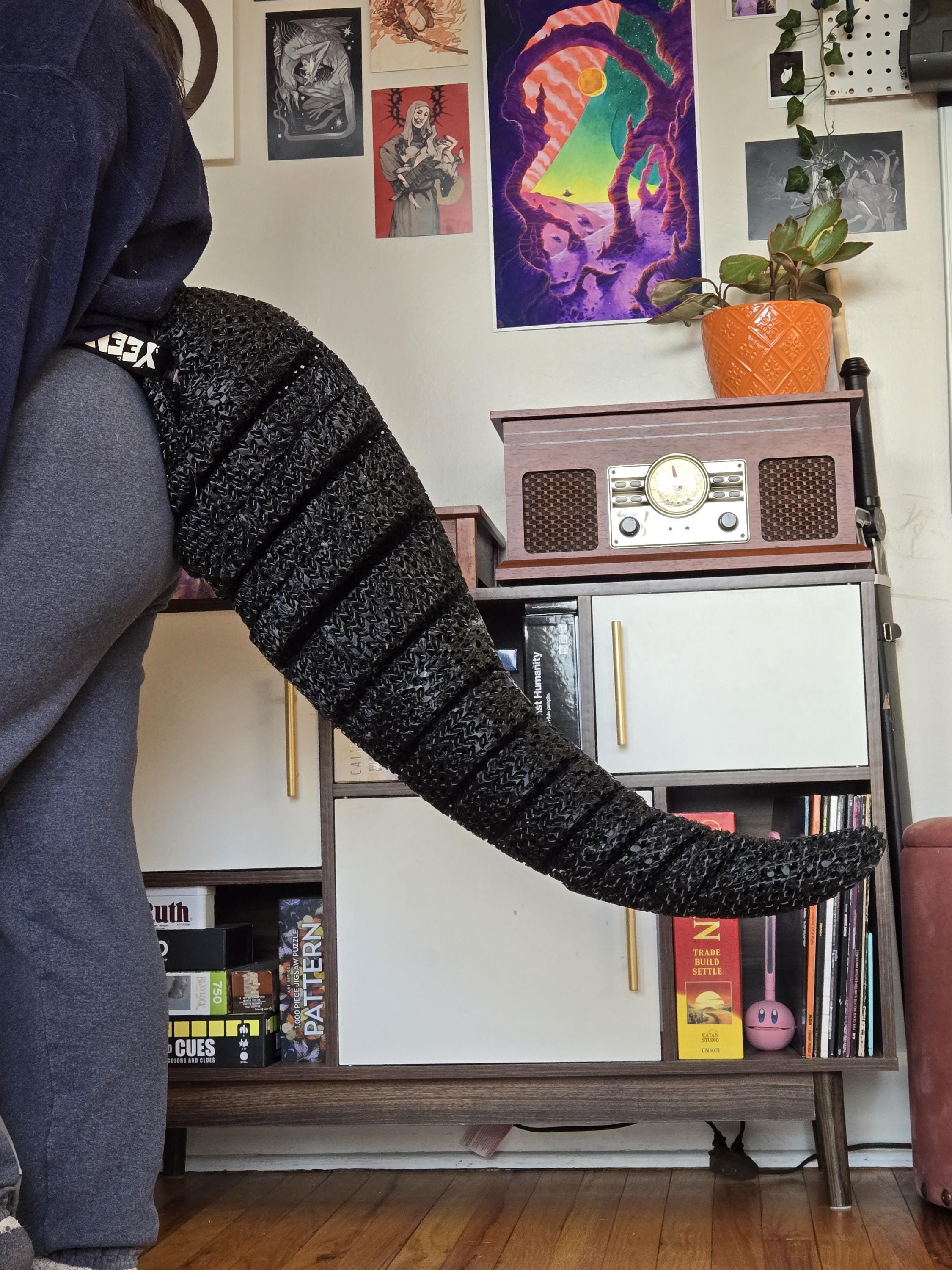 Hypermotion Otter Tail | TPU 3D Printed | Furry | Fursona | Therian ...