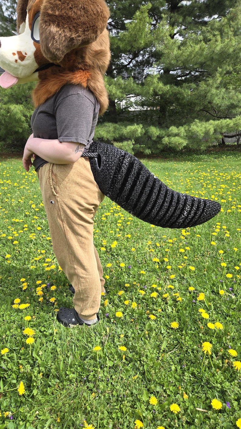Hypermotion Canine Tail | TPU 3D Printed | Furry | Fursona | Therian ...