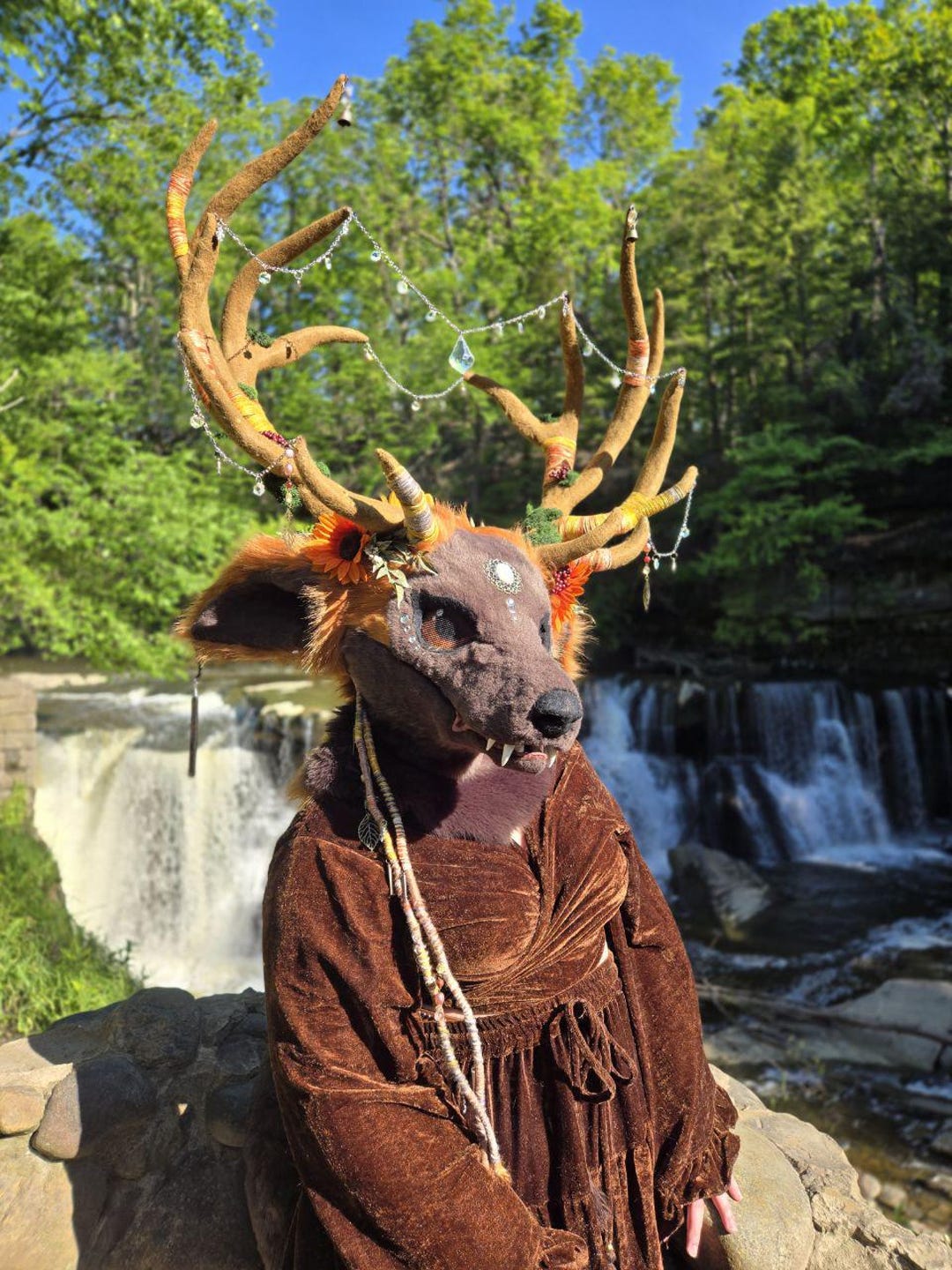 Realistic Deer Antlers | Printed Version | Furry | Fursona | Therian ...