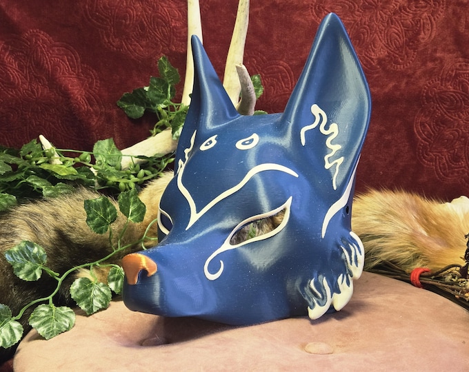 Kitsune Mask Pre Mades! | Limited Quantity | Customizable & Paintable ...