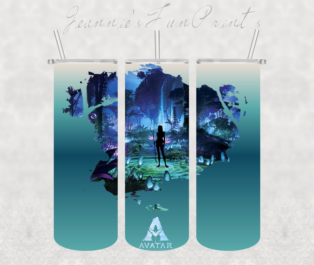 AVATAR, Avatar the Way of Water 2022 20oz Skinny Tumbler Sublimation ...