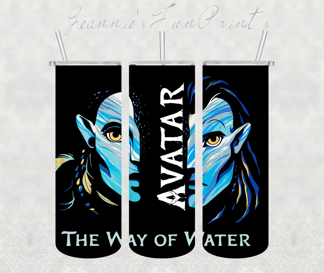 AVATAR, Avatar the Way of Water 2022 20oz Skinny Tumbler Sublimation ...