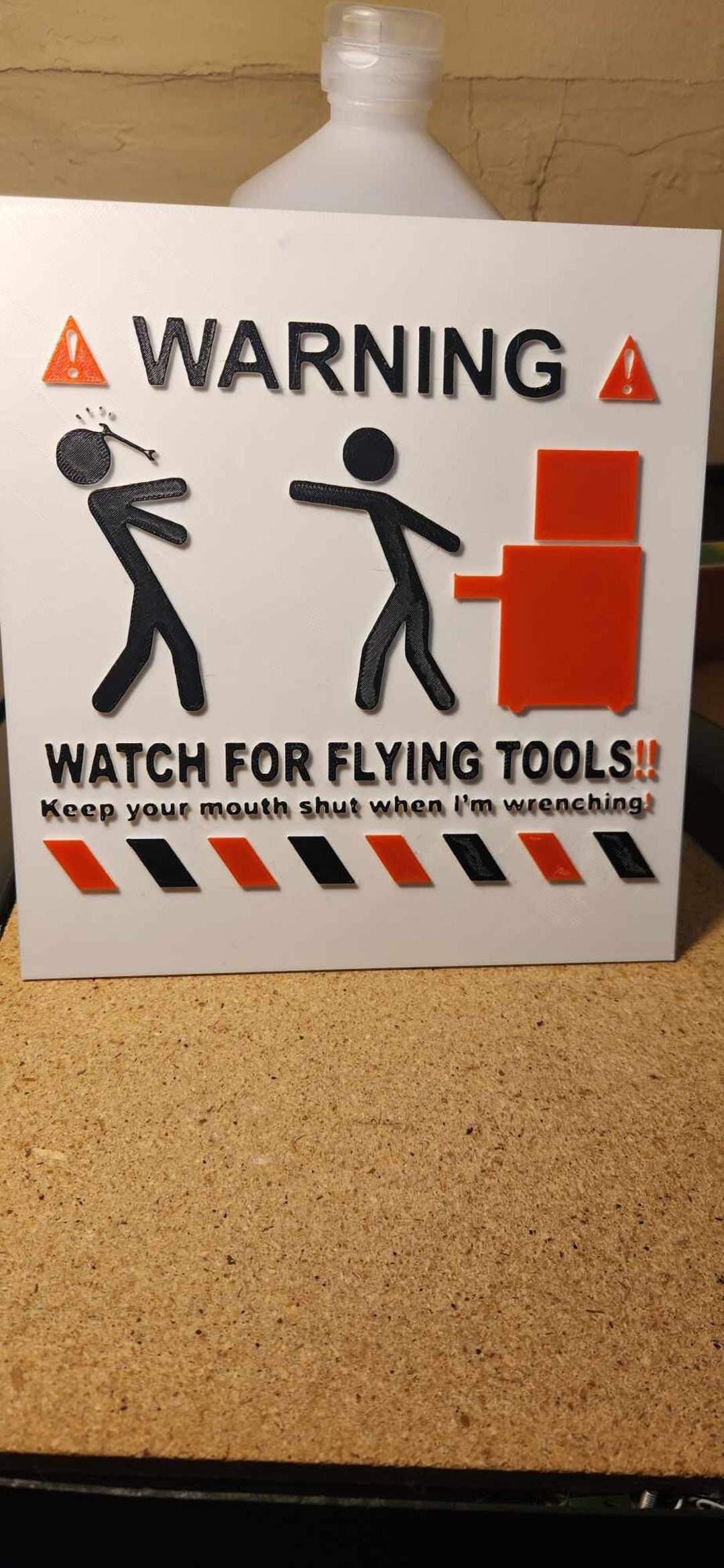 Funny Mechanic Tool Box Sign 3d Printed - Etsy