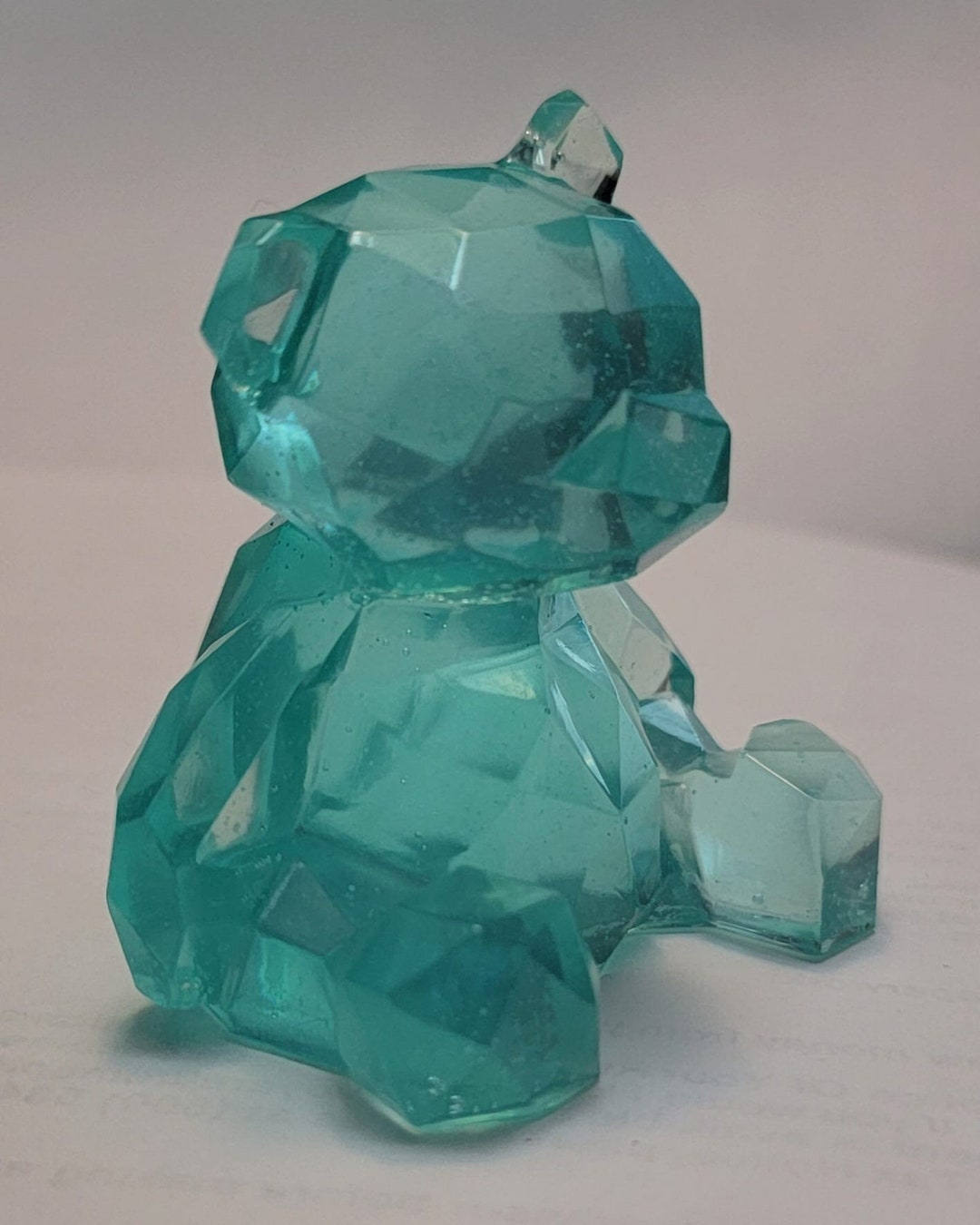 Geometric Teddy Bear Figure - Etsy