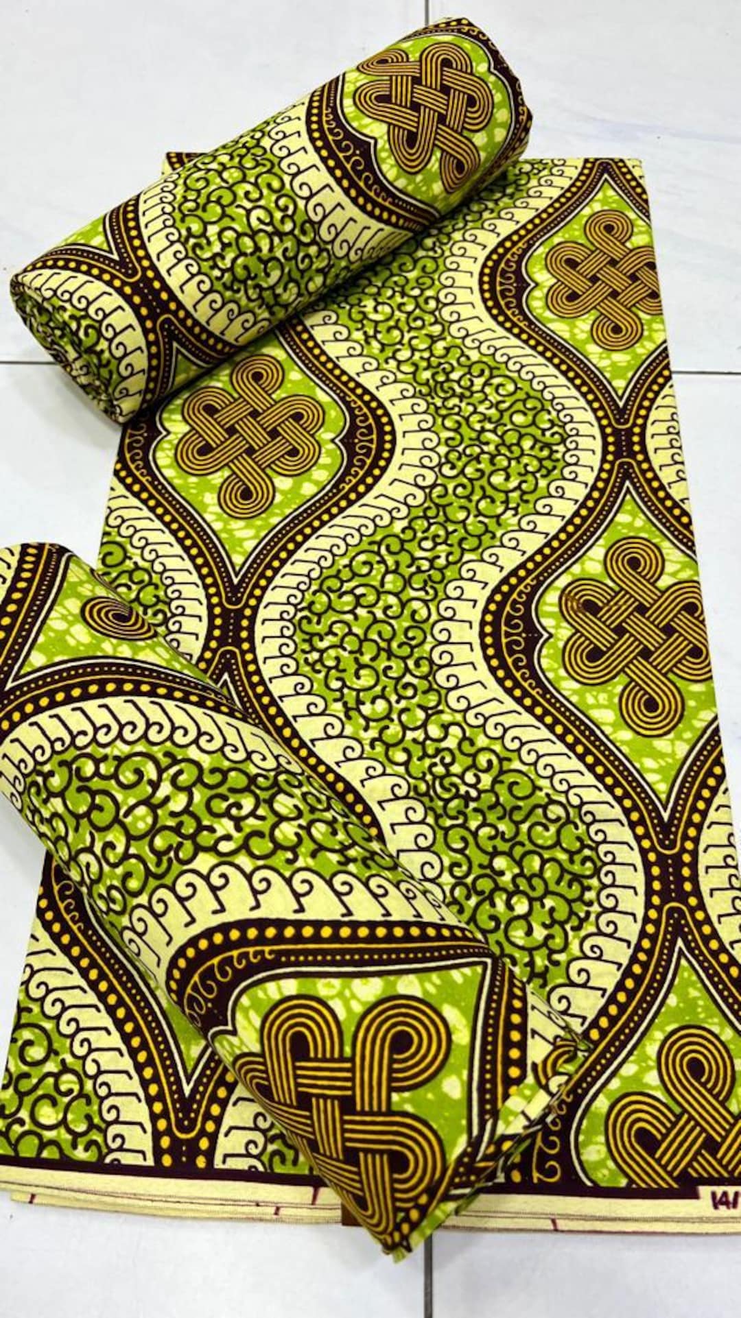 6 Yards African Fabric, Wax Print Cut to Length, Holland, Hollantex - Etsy