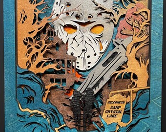 Friday the 13th 3d Art - Etsy