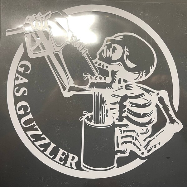 Gas Vinyl Sticker - Etsy