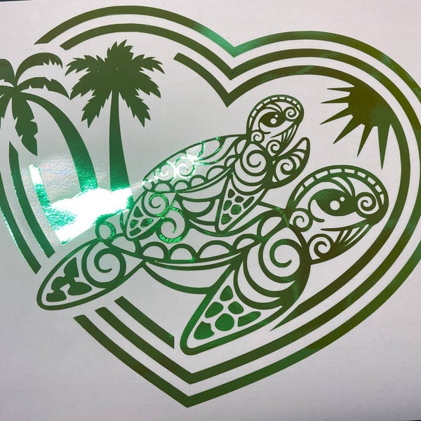 Turtle Decal - Etsy