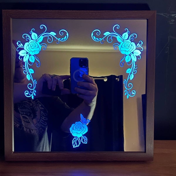 Mirrored Shadow Box - Etsy