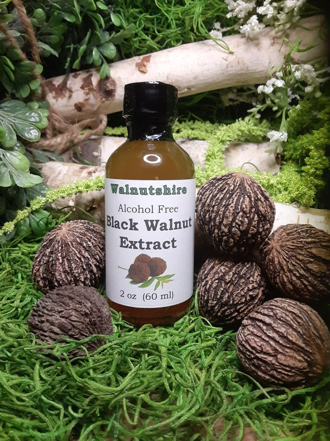 Alcohol Free Black Walnut Flavoring Extract – All Natural for Cooking ...